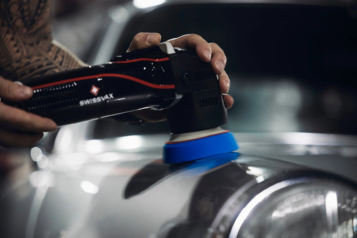 Perfekte Lackpflege: SWISSVAX Politur-Sets mit Rupes & Flex ...